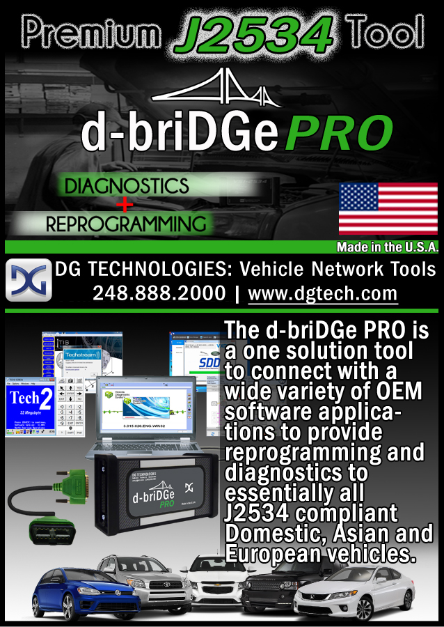 DG Technologies: The Value Leader in Vehicle Network Engineering, Diagnostics & Reprogramming Tools