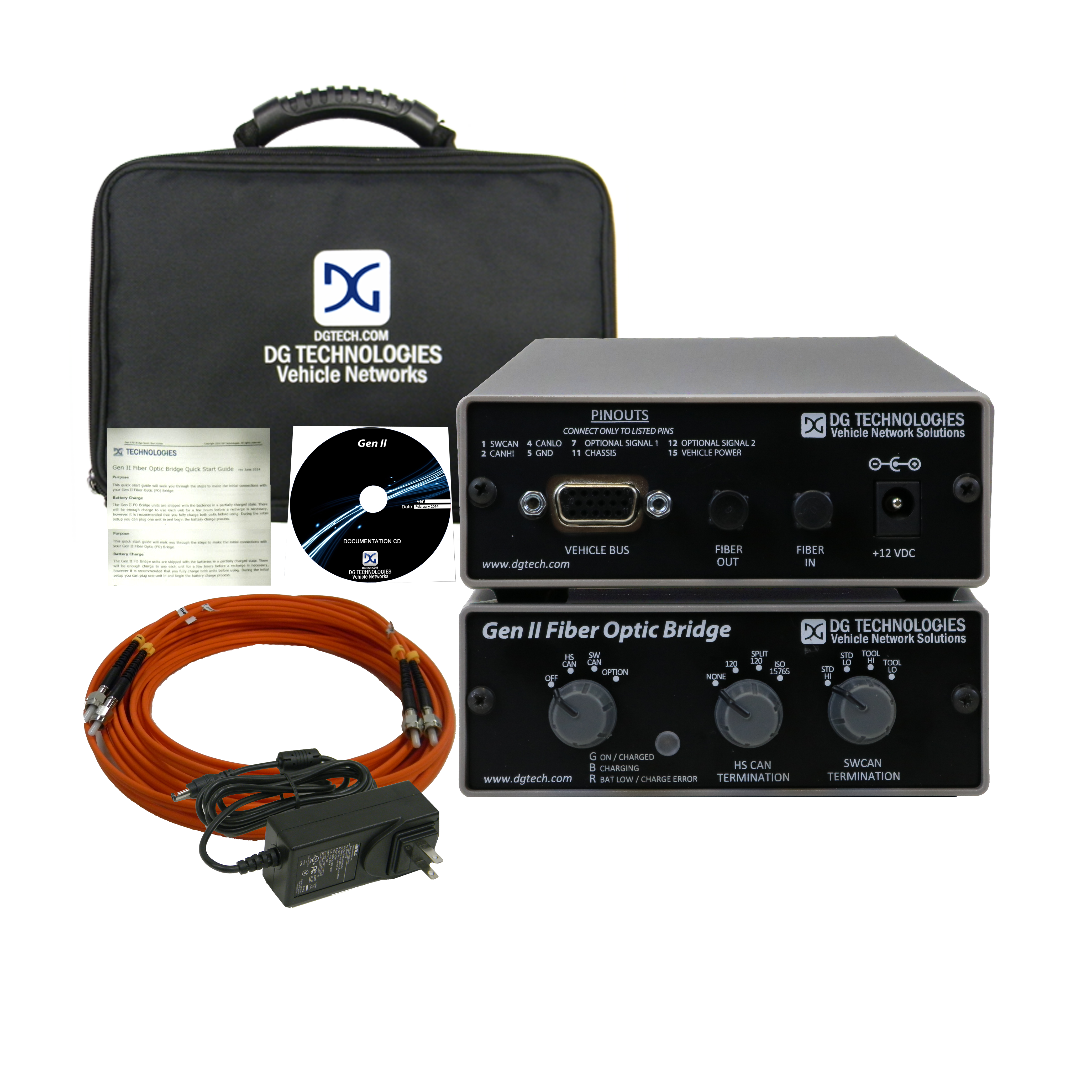 LIN/CAN Combo Fiber Optics | DGTech